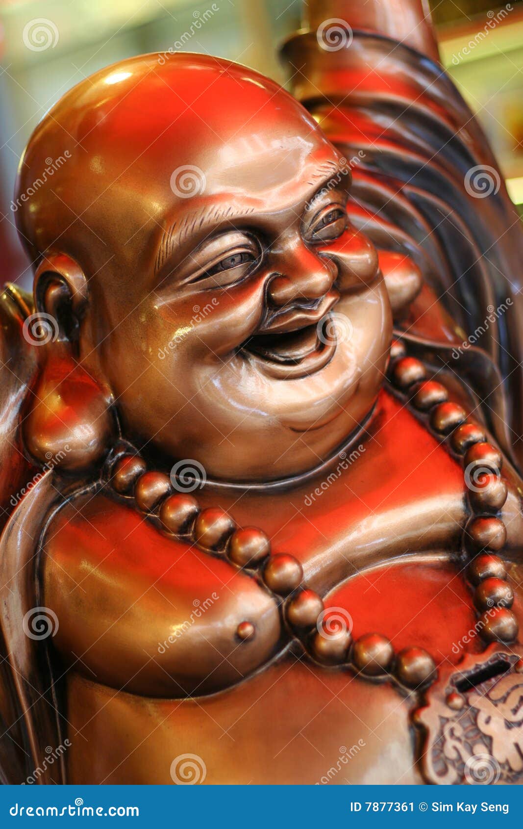 Laughing Buddha stock image. Image of laugh, offer, happy - 7877361