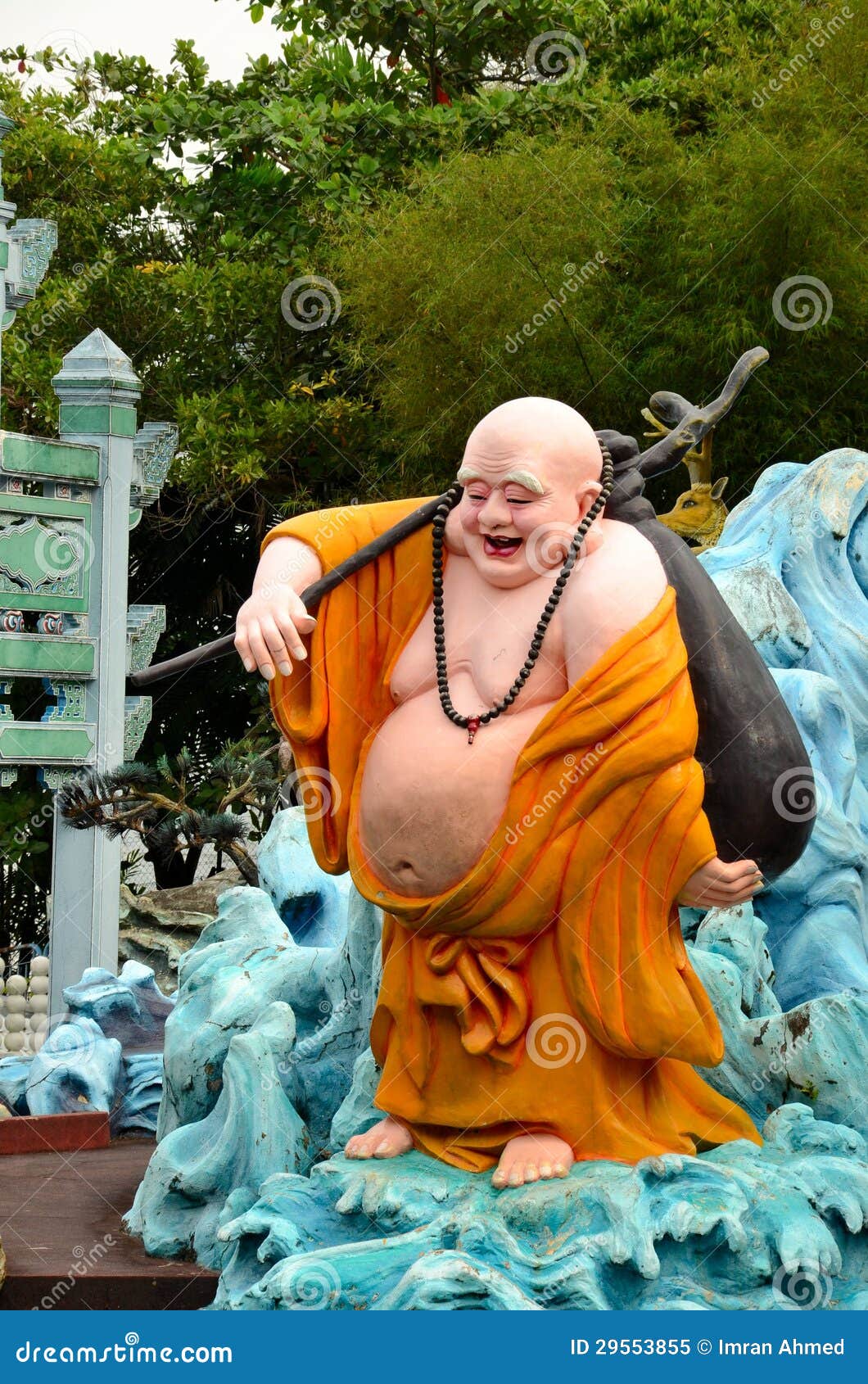 Happy Buddhist Monk