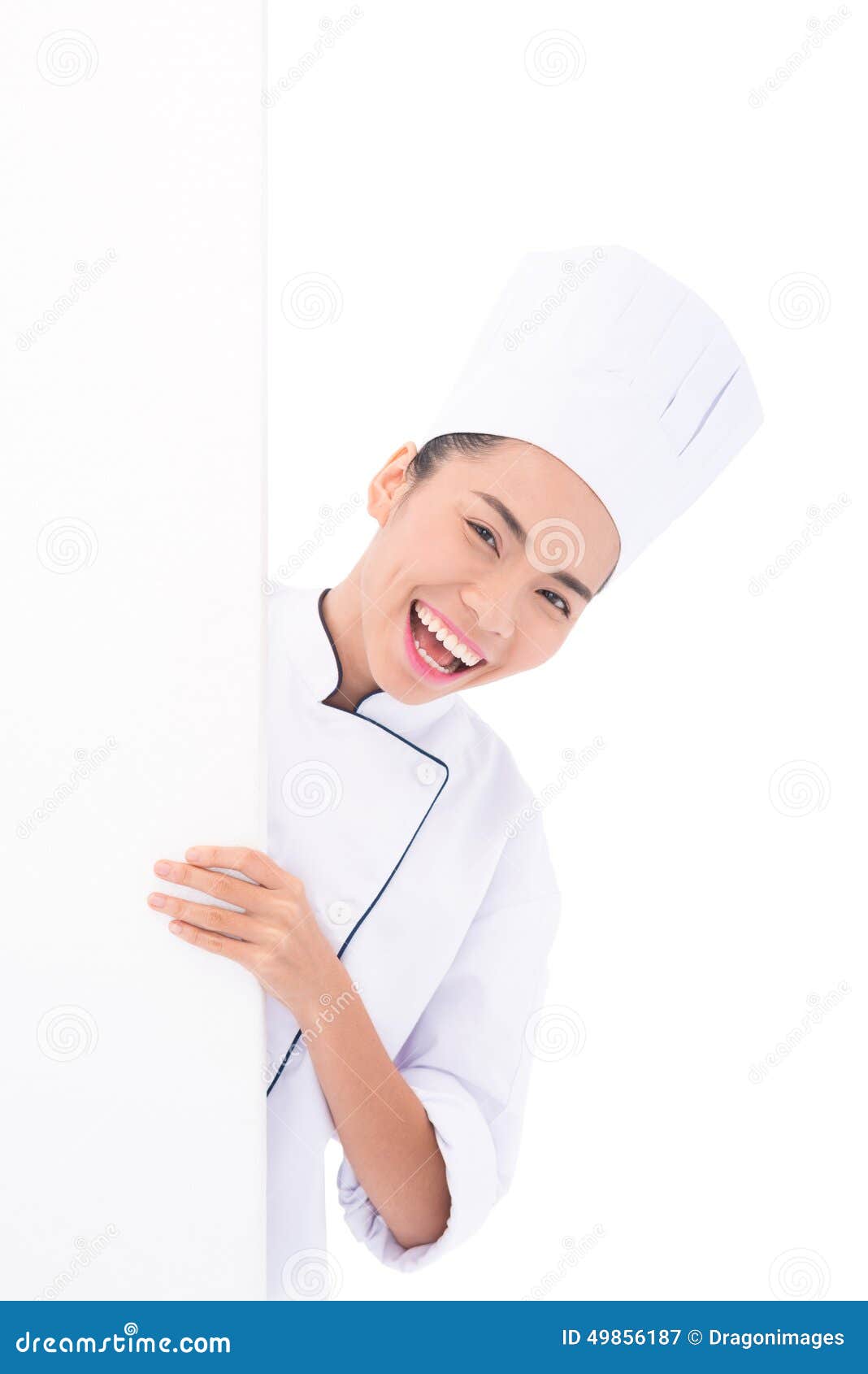 Laughing chef stock image. Image of service, culinary - 49856187