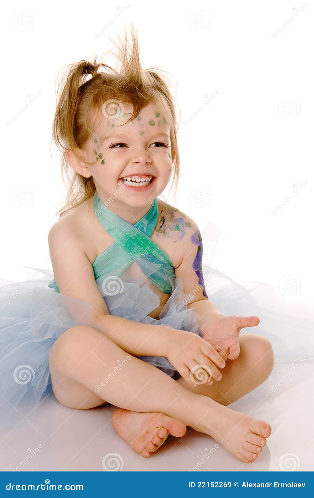 Laughing the child stock image. Image of preschool, energy - 22152269