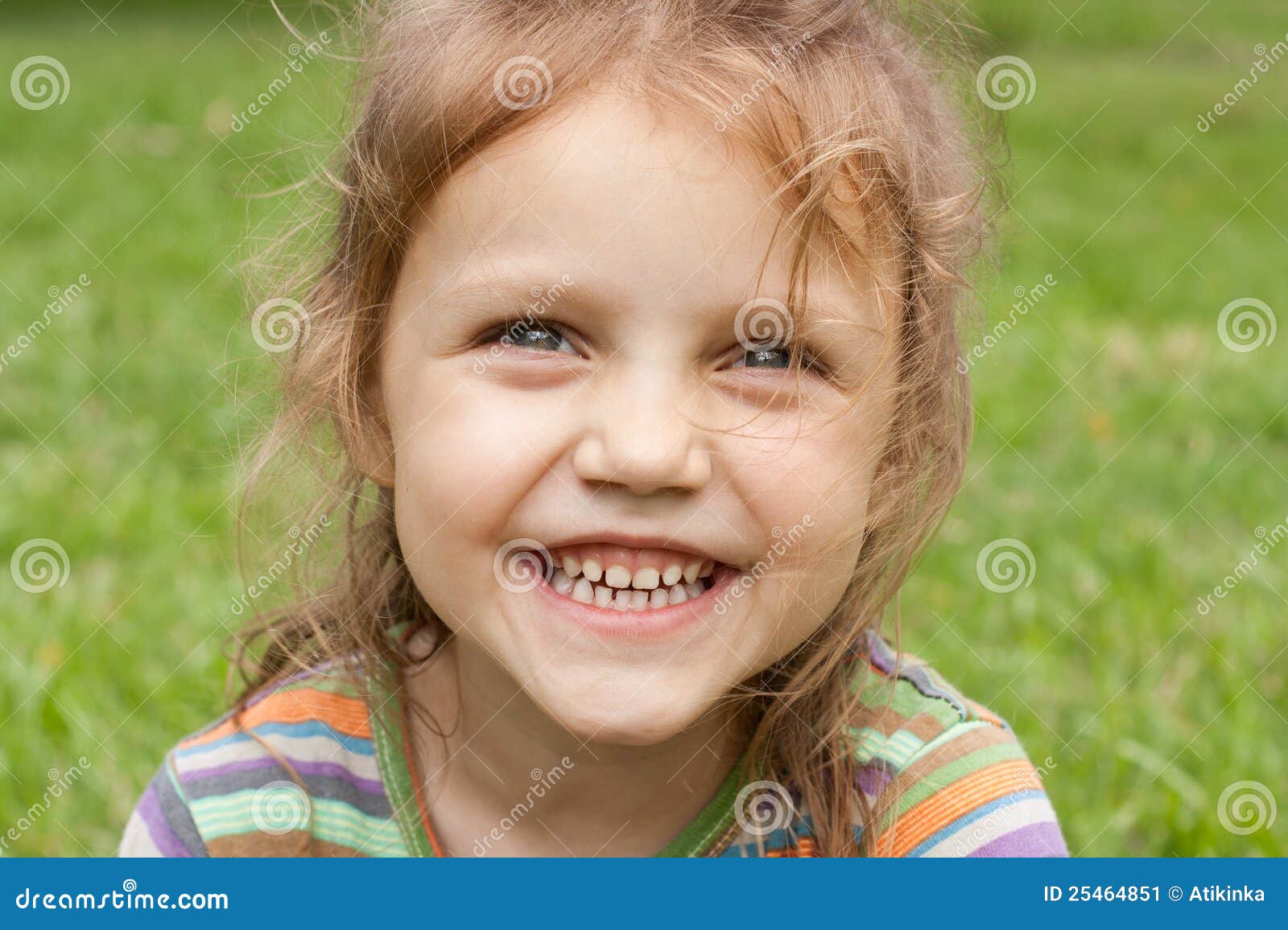 Laughing child stock image. Image of young, summer, beautiful - 25464851