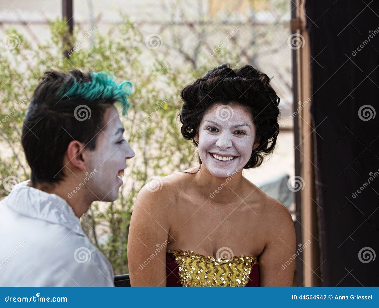 Laughing Circue Performers stock photo. Image of circus - 44564942