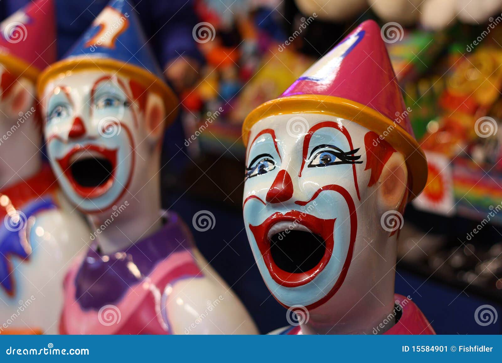 Laughing Clowns stock image. Image of color, prizes, laughing - 15584901