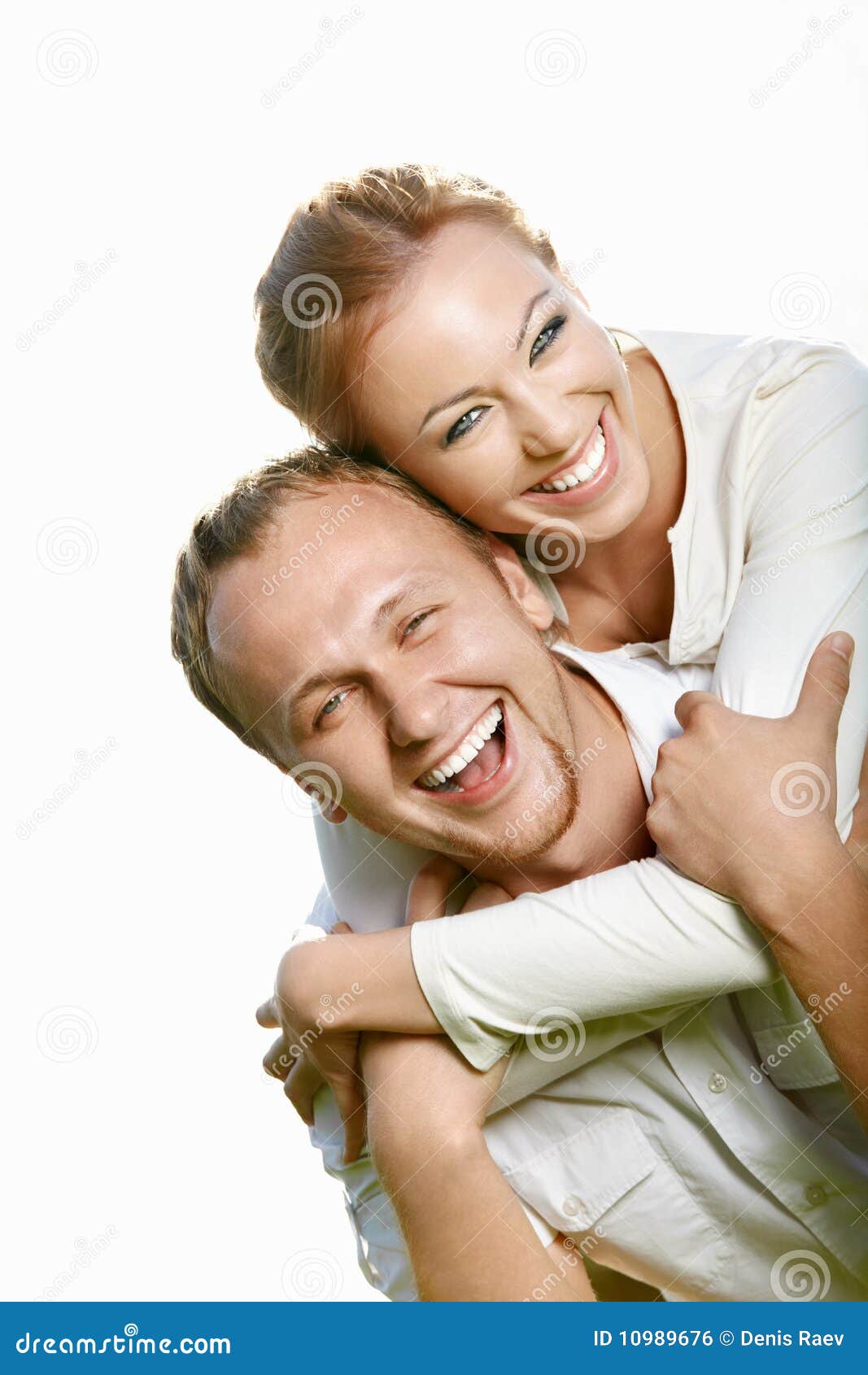 Laughing couple stock photo. Image of expressing, human - 10989676