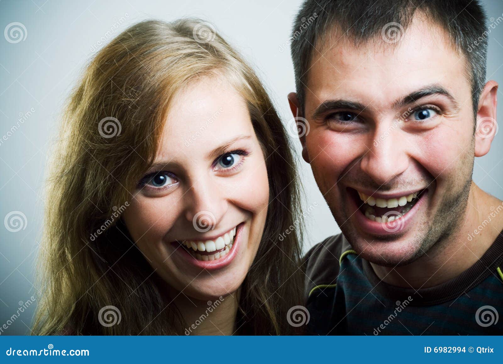 Laughing couple. stock photo. Image of cheerful, behavior - 6982994