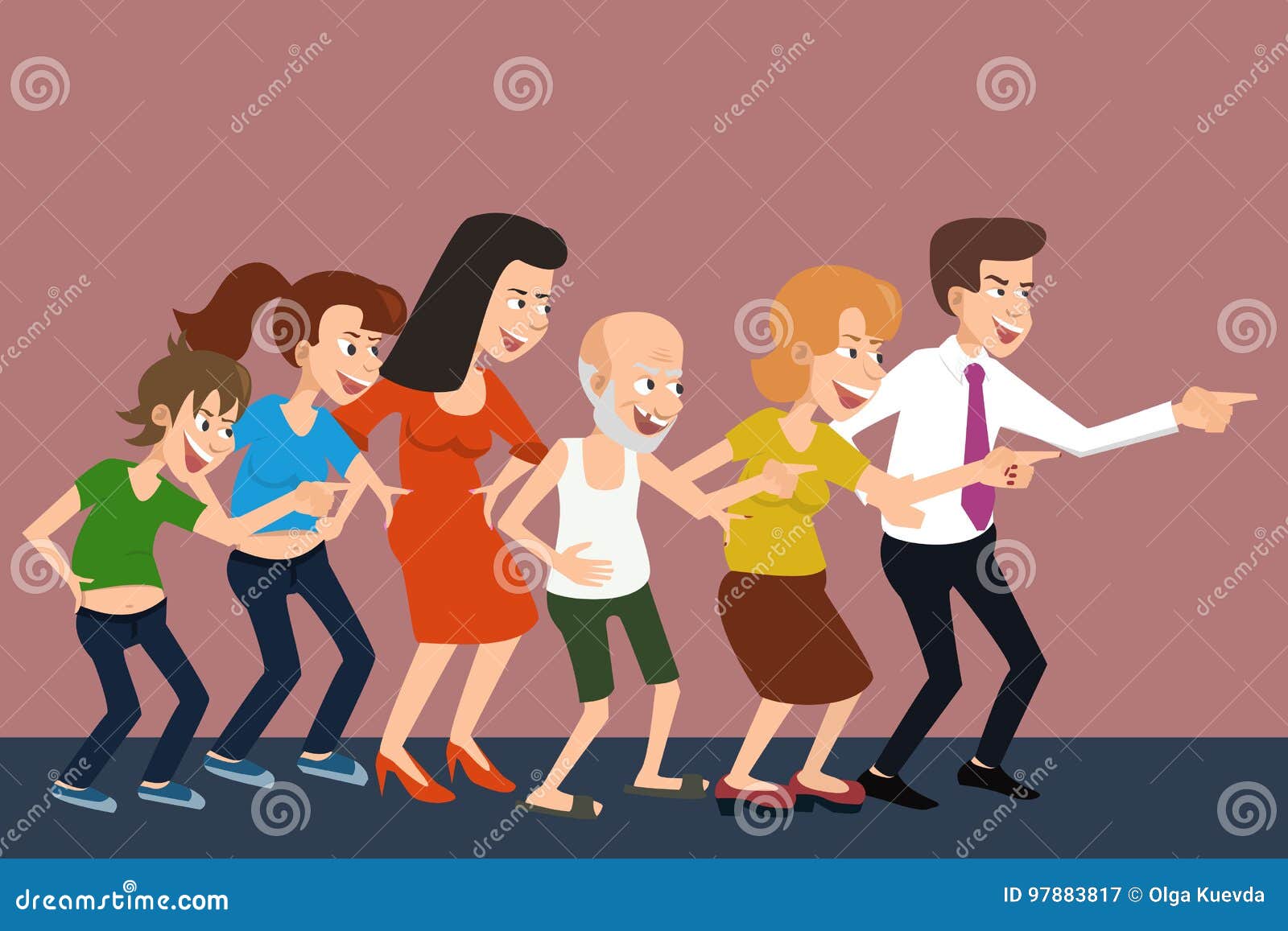 Mocking Cartoons, Illustrations & Vector Stock Images - 3542 Pictures ...