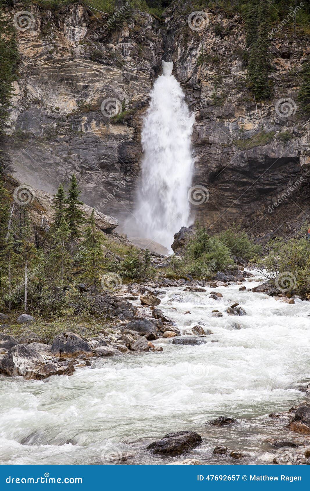 Laughing Falls stock image. Image of river, park, landscape - 47692657