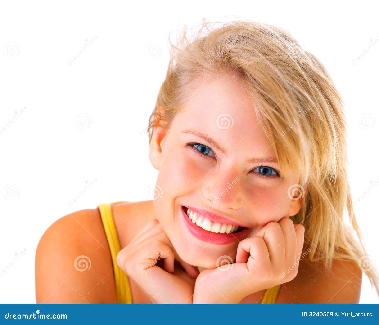 Laughing female stock image. Image of girl, beautiful - 3240509