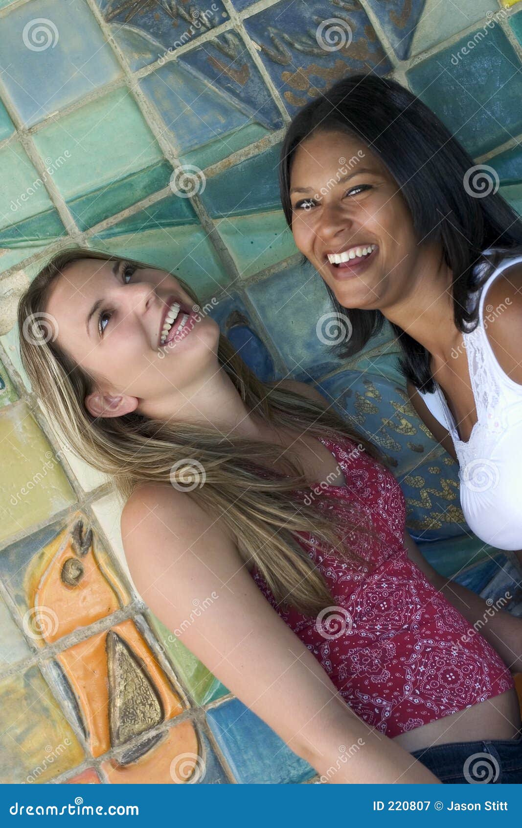 Laughing Friends stock image. Image of student, friends - 220807