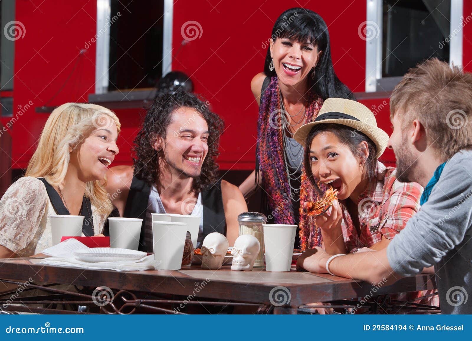 Diner Friends Outside Photos - Free & Royalty-Free Stock Photos from ...
