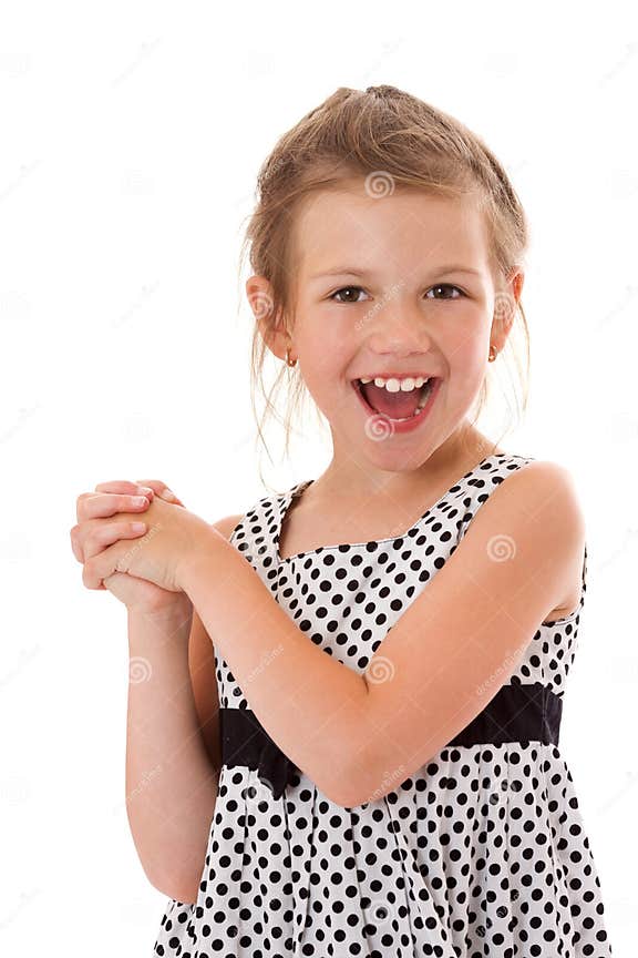 Laughing girl stock photo. Image of delight, expression - 20057954