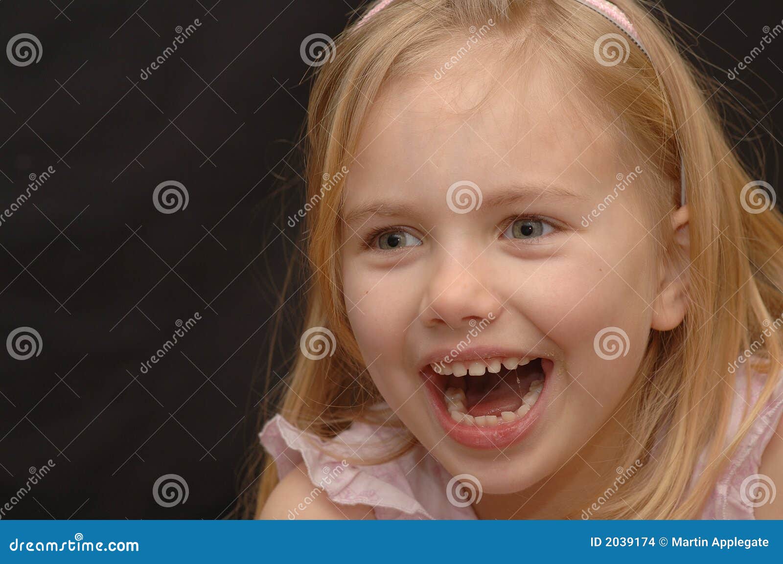 Laughing Girl stock photo. Image of elated, frisky, contented - 2039174