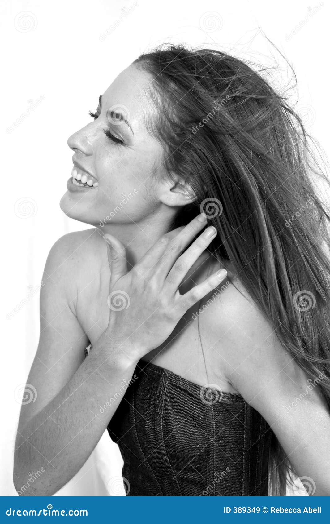 Laughing Girl stock image. Image of ladies, youthful, laugh - 389349