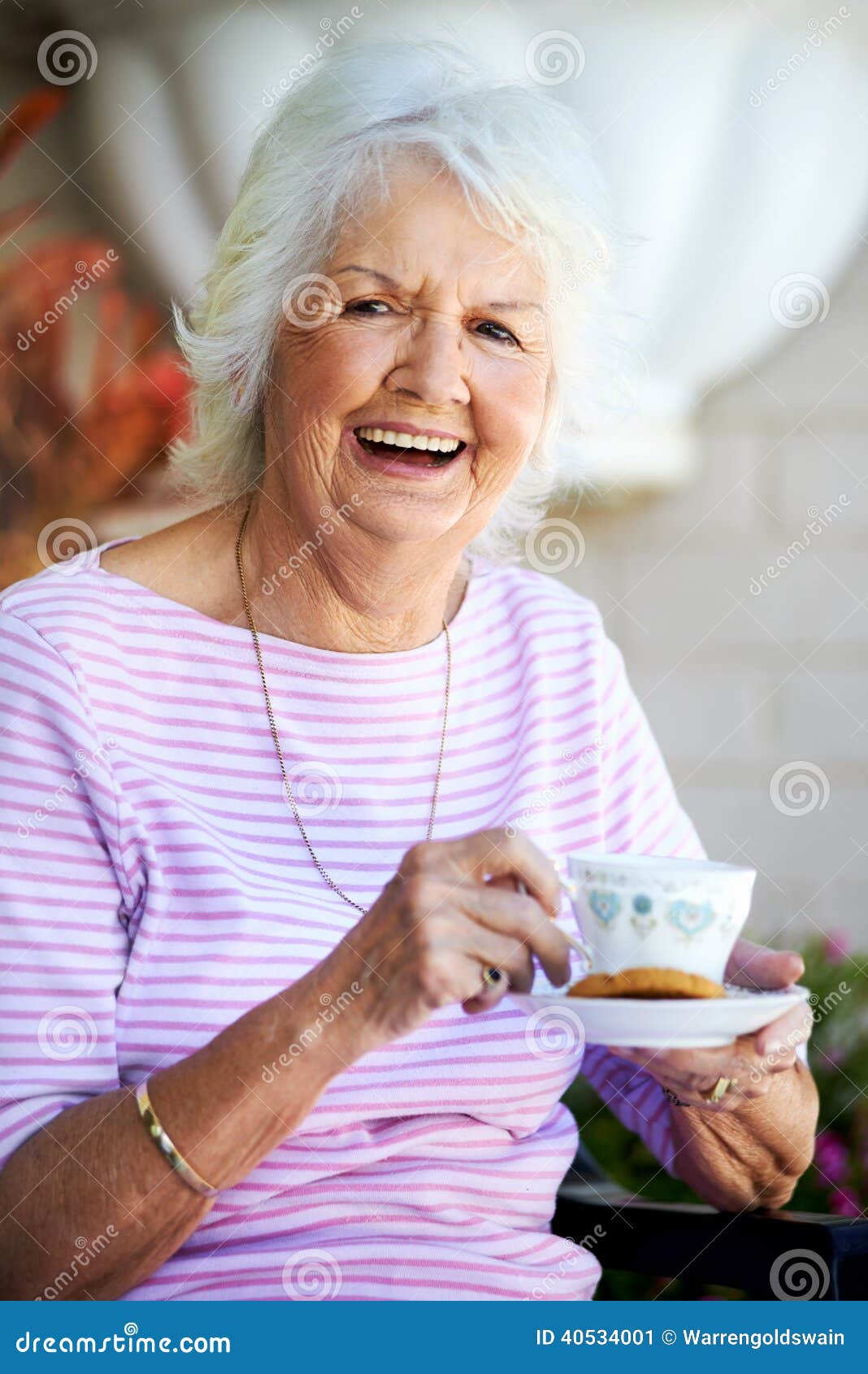 Laughing Grandmother stock image. Image of pleased, adult - 40534001