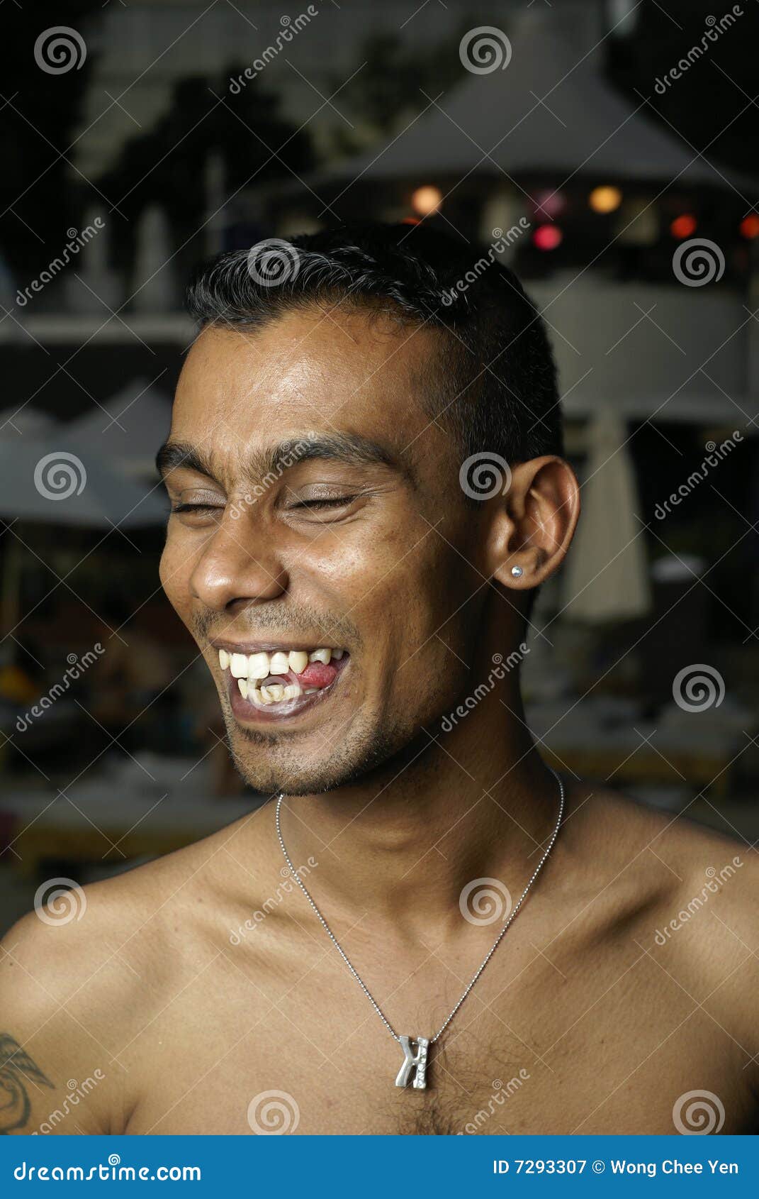 Laughing indian man stock image. Image of happiness, indian - 7293307