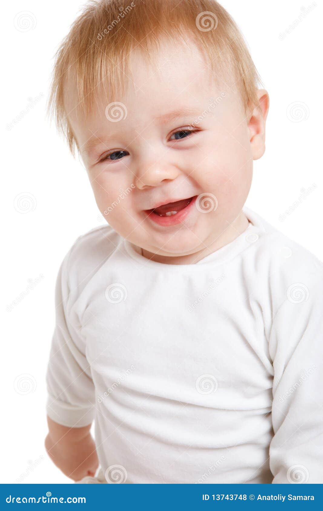 Laughing kid stock photo. Image of male, happy, lovely - 13743748