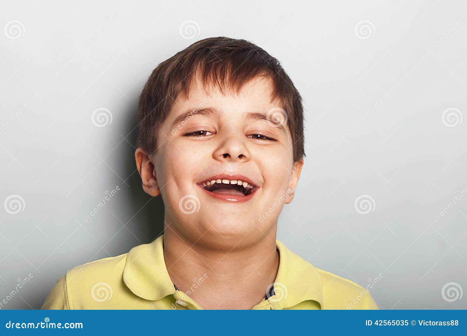 Laughing kid stock image. Image of mood, emotion, male - 42565035
