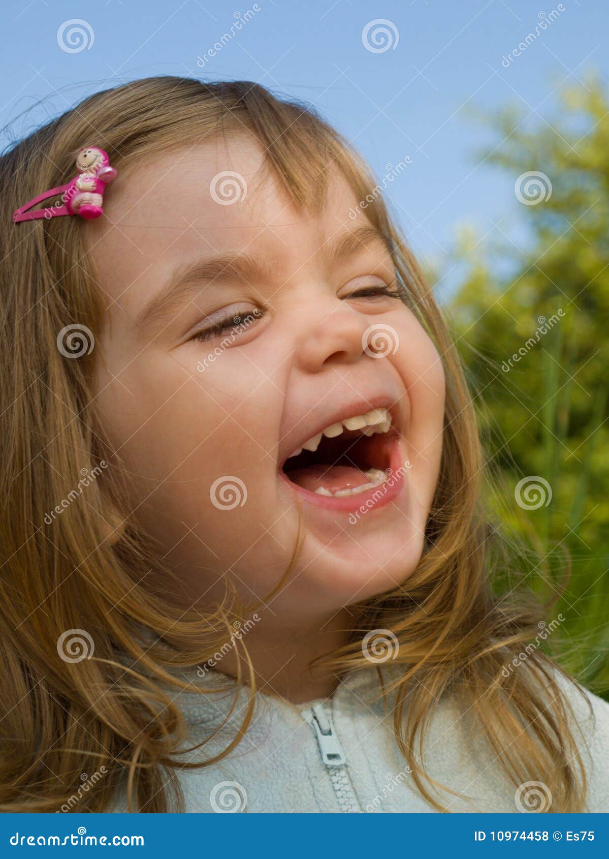 Laughing Little Girl Royalty Free Stock Photos - Image: 10974458