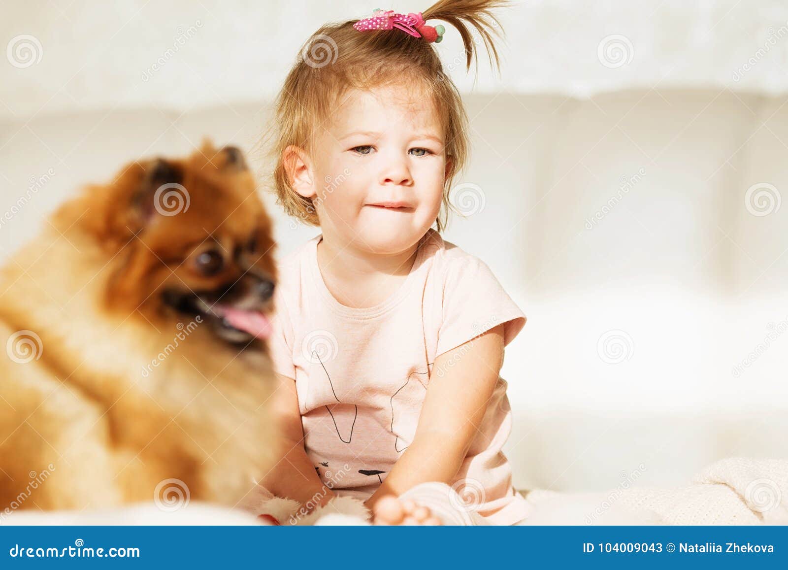 Laughing Little Girl. Portrait of Beautiful Baby Playing with Po Stock ... Laughing Little Girl. Portrait of Beautiful Baby Playing with Po Stock ...