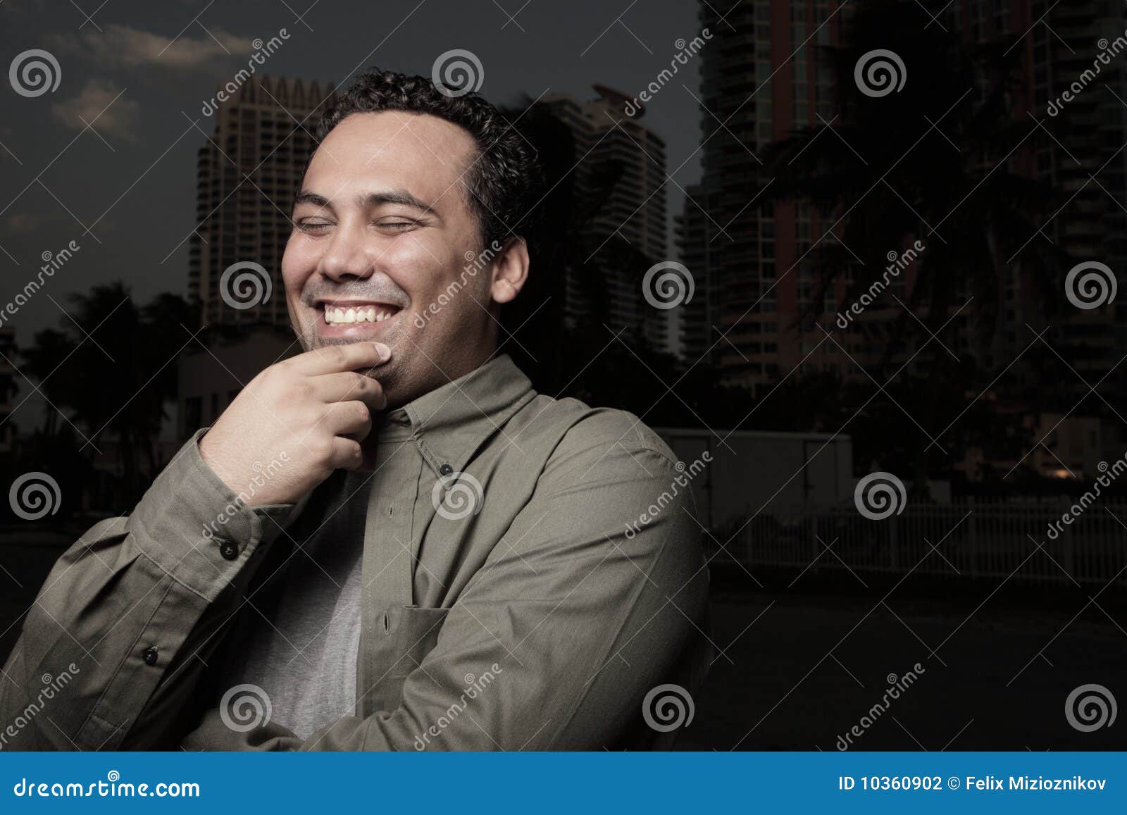 Laughing man stock photo. Image of laugh, happy, male - 10360902