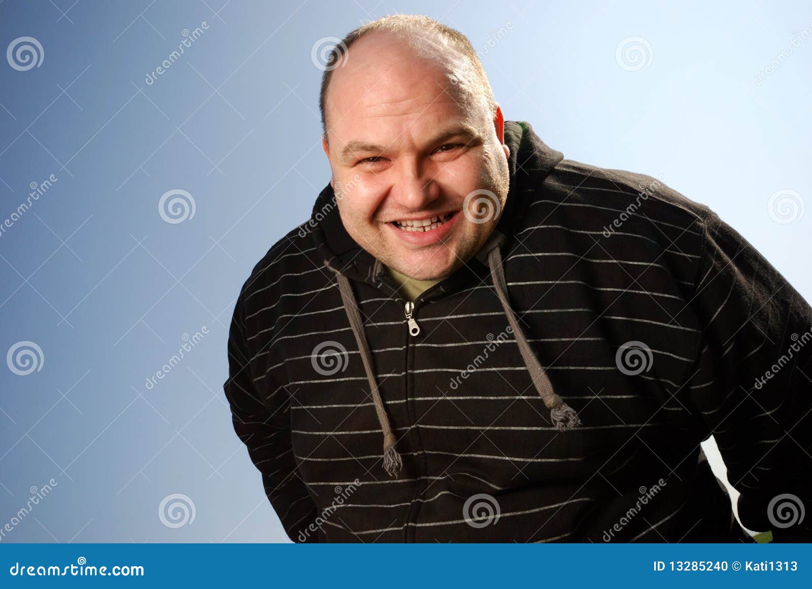 Laughing man stock photo. Image of european, casual, caucasian - 13285240