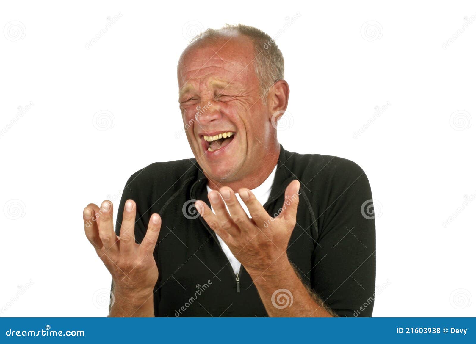 Laughing man stock photo. Image of teeth, person, looking - 21603938