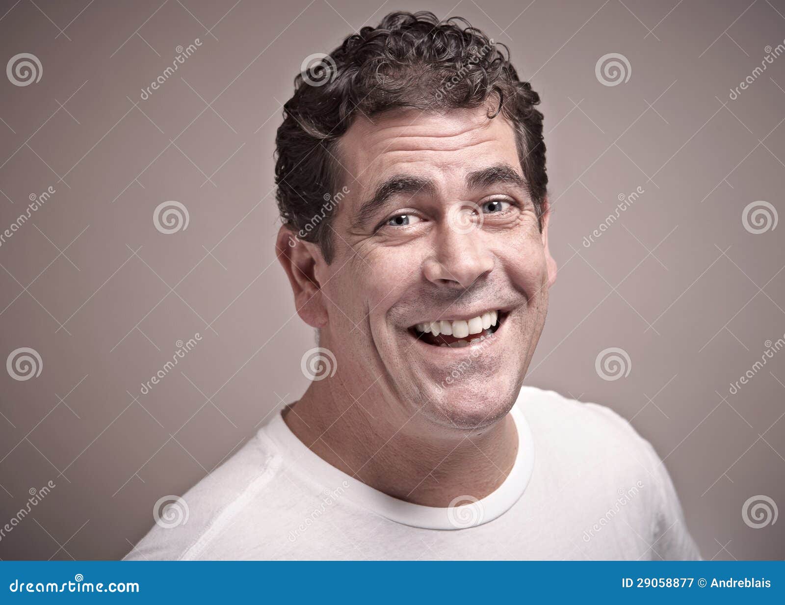 Laughing man stock image. Image of character, caucasian - 29058877