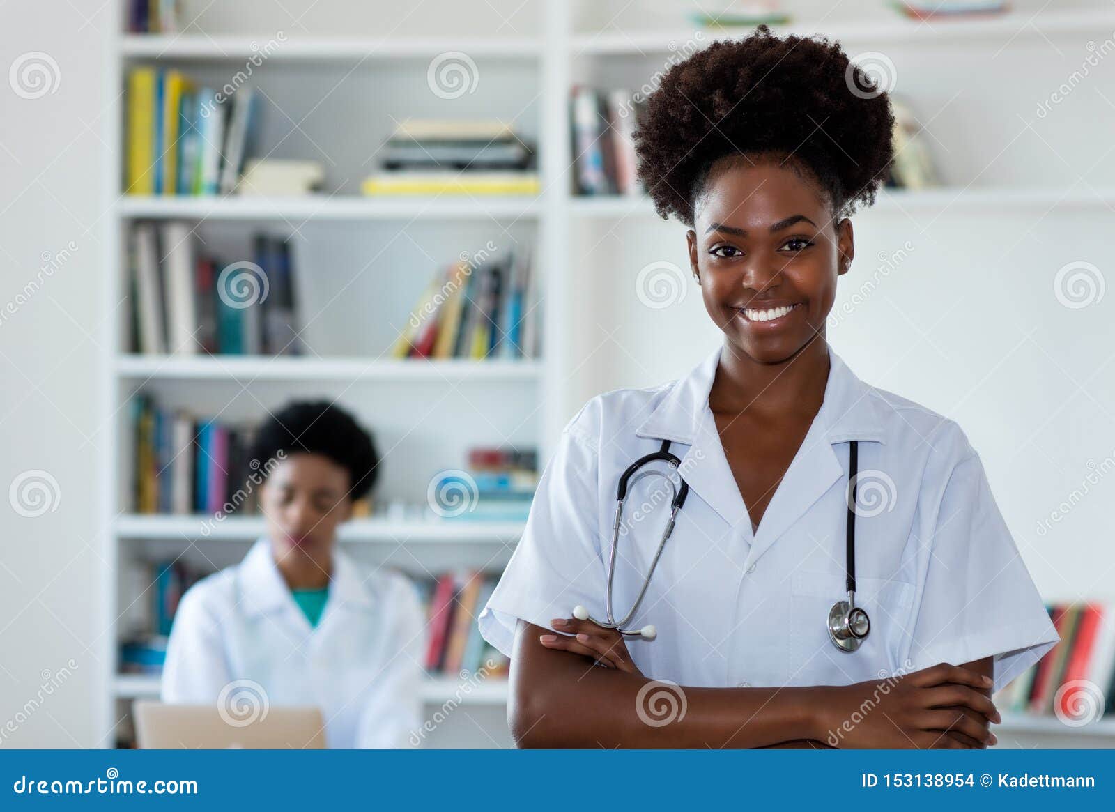Laughing Medical Student at Hospital Stock Photo - Image of hospital ...