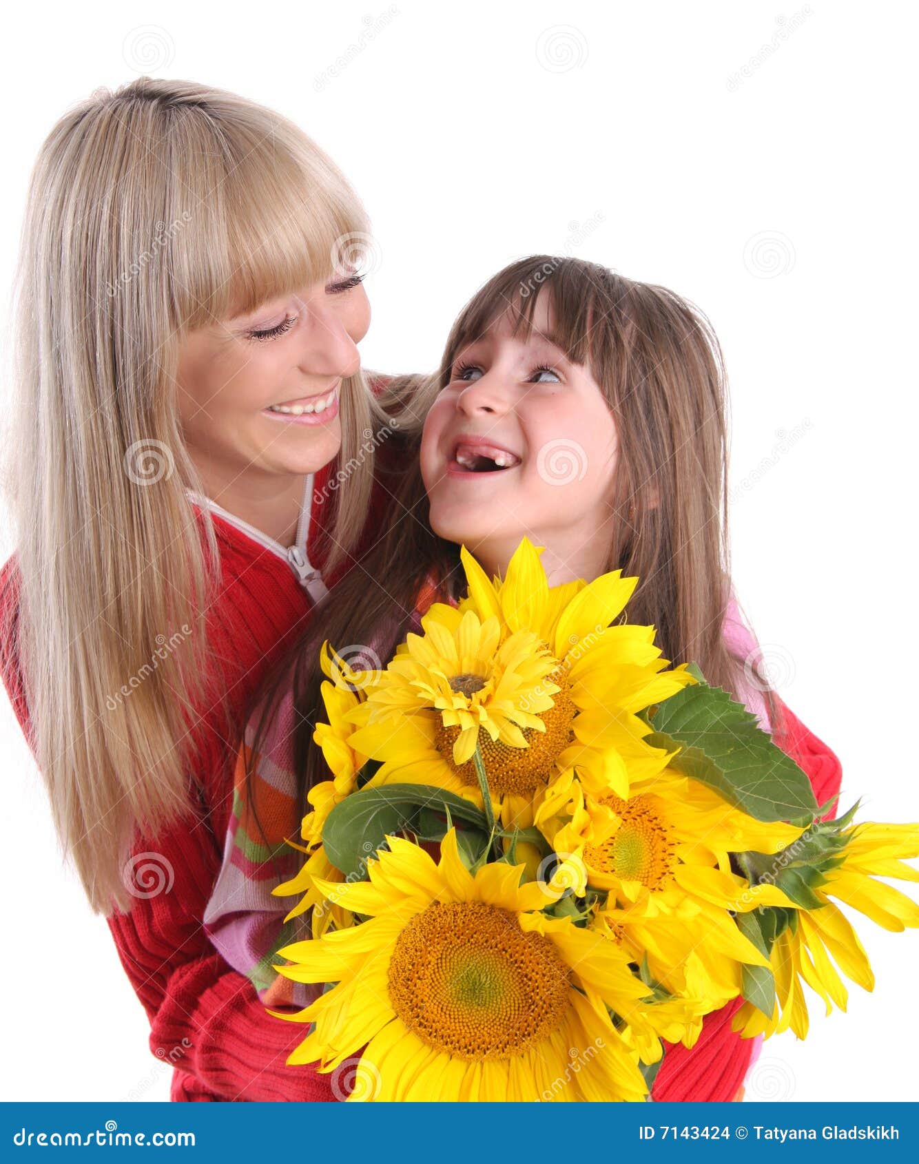 Laughing mum and daughter stock photo. Image of adult - 7143424