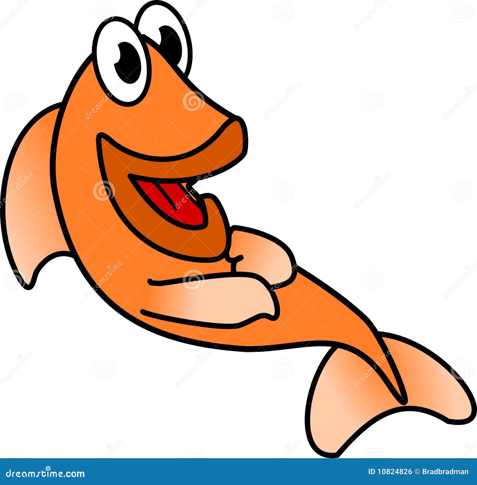 Goofy Fish Stock Photo | CartoonDealer.com #4031034