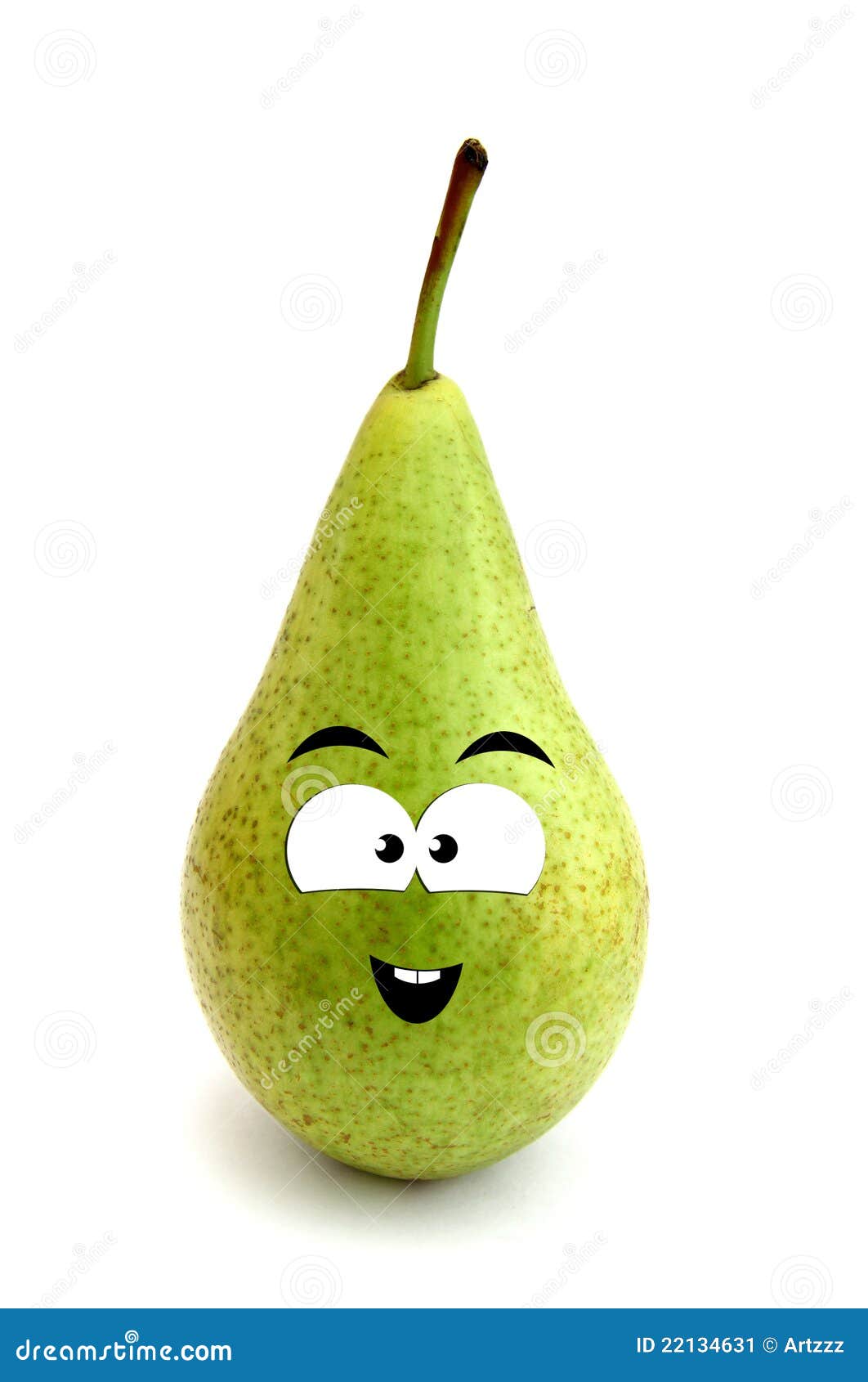 Laughing pear stock image. Image of alive, conceptual - 22134631