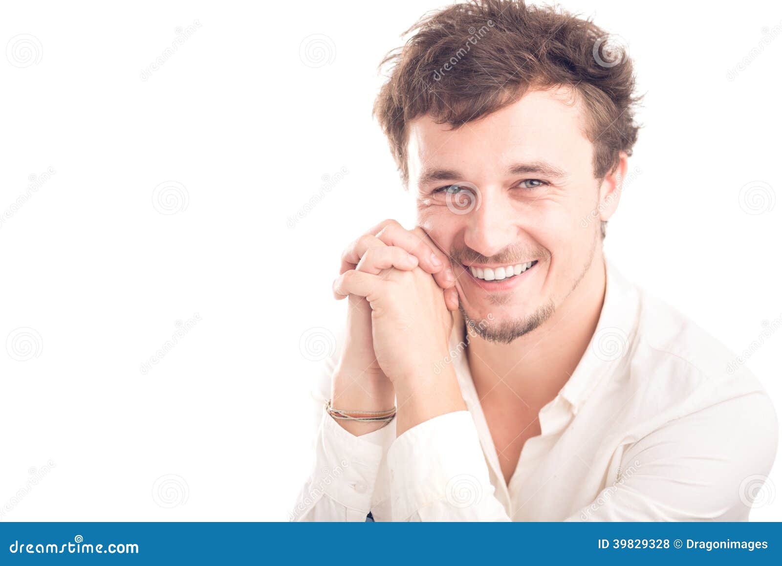 Laughing stock photo. Image of goodlooking, expression - 39829328