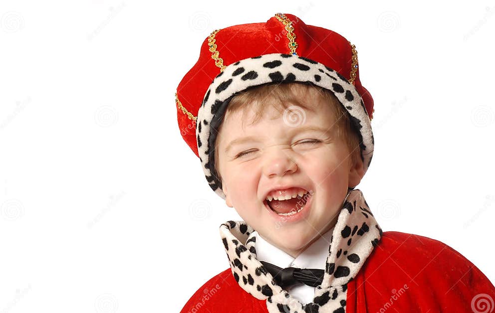Laughing prince stock photo. Image of blue, laughing, face - 695434