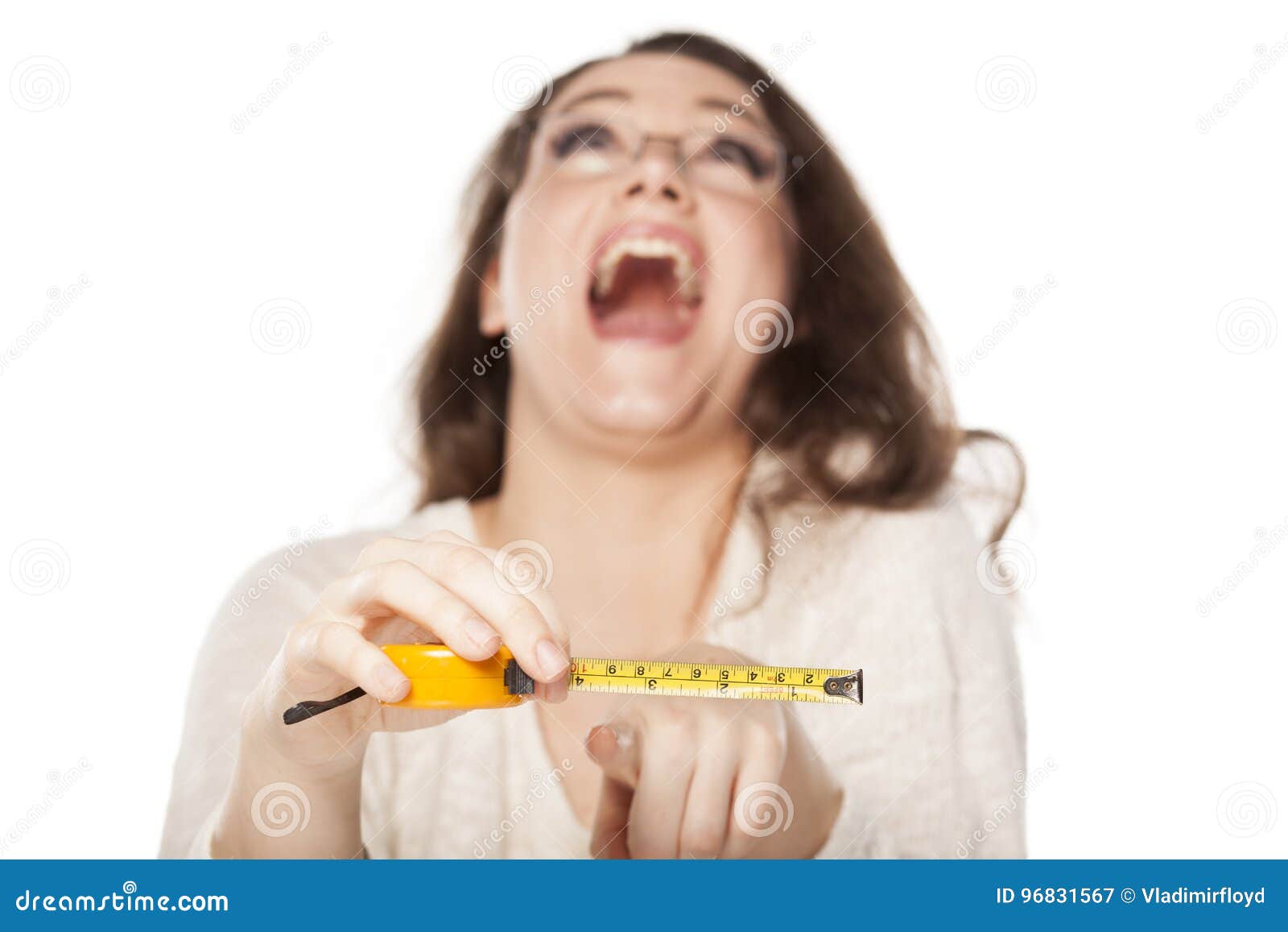 Laughing at the size stock image. Image of problem, pity - 96831567