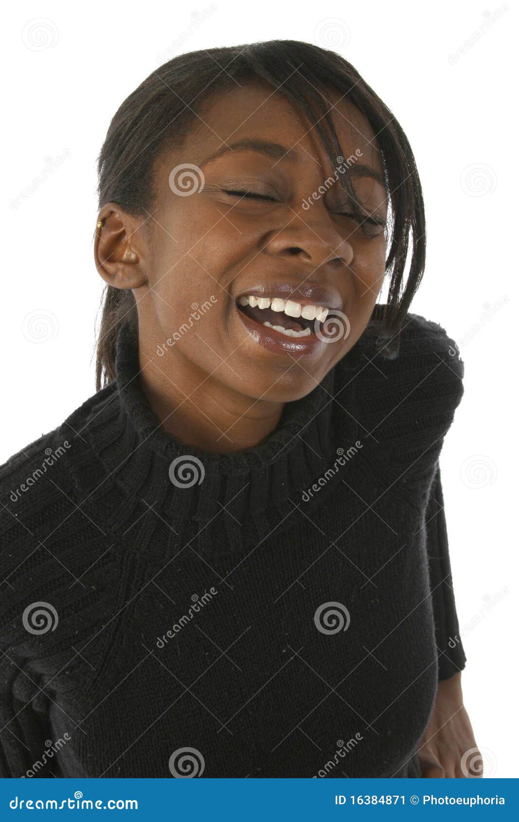 Laughing Woman stock image. Image of happiness, woman - 16384871