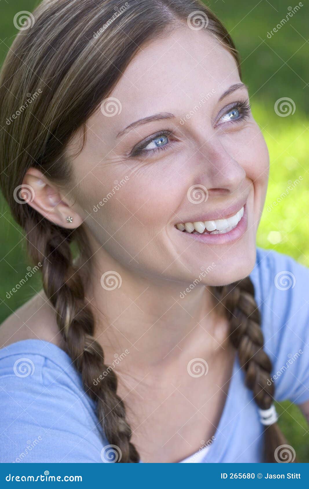 Laughing Woman stock photo. Image of women, laughter, pretty - 265680