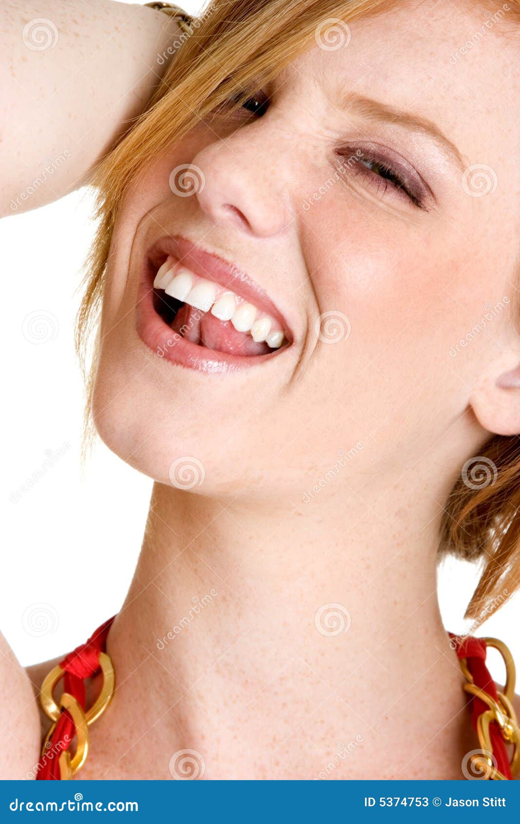 Laughing Woman stock image. Image of laugh, beautiful - 5374753