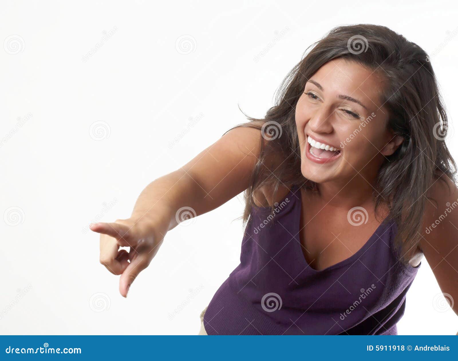 Laughing Woman stock photo. Image of hilarious, copy, group - 5911918