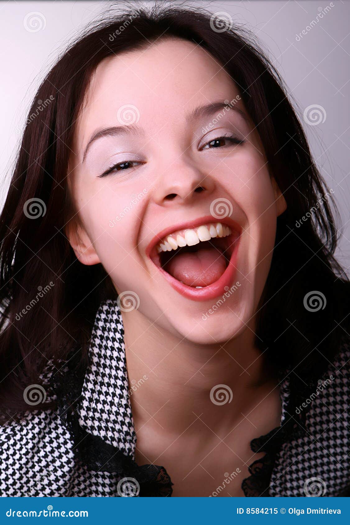 Laughing woman stock image. Image of woman, laughing, expression - 8584215