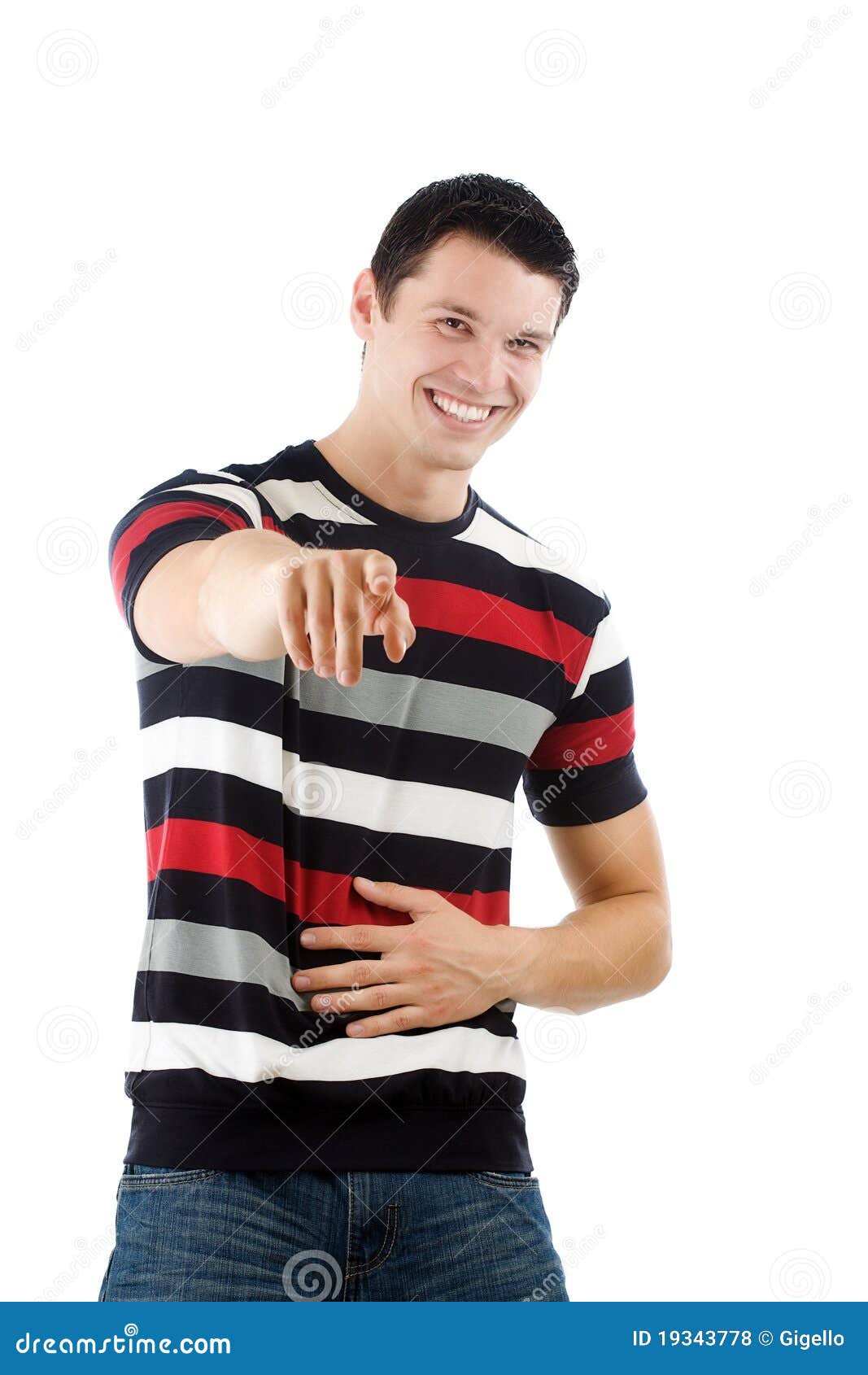 Laughing young man stock photo. Image of fashion, people - 19343778