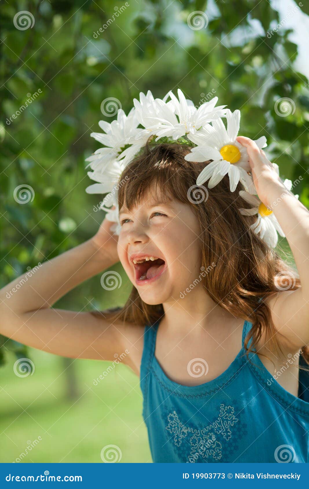 Laughs girl stock image. Image of summer, outdoor, girl - 19903773