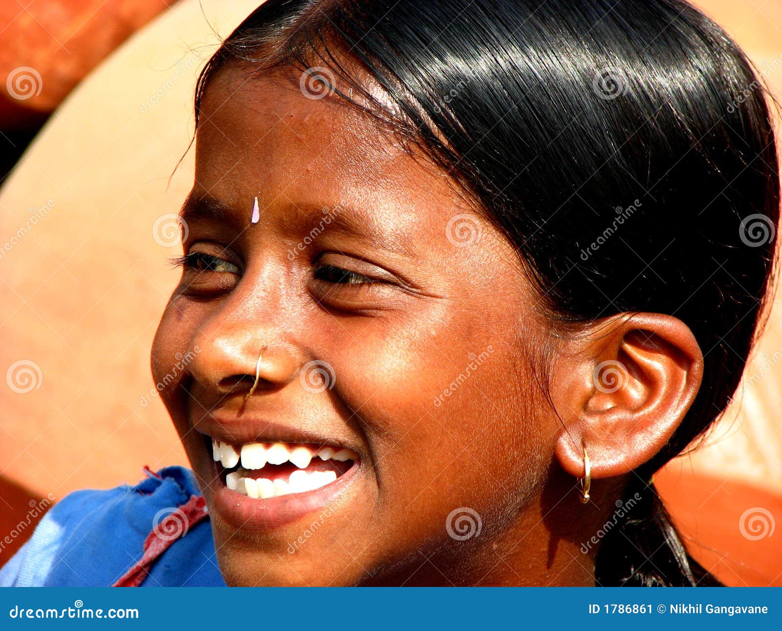 Laughter stock image. Image of genuine, emotions, girl - 1786861