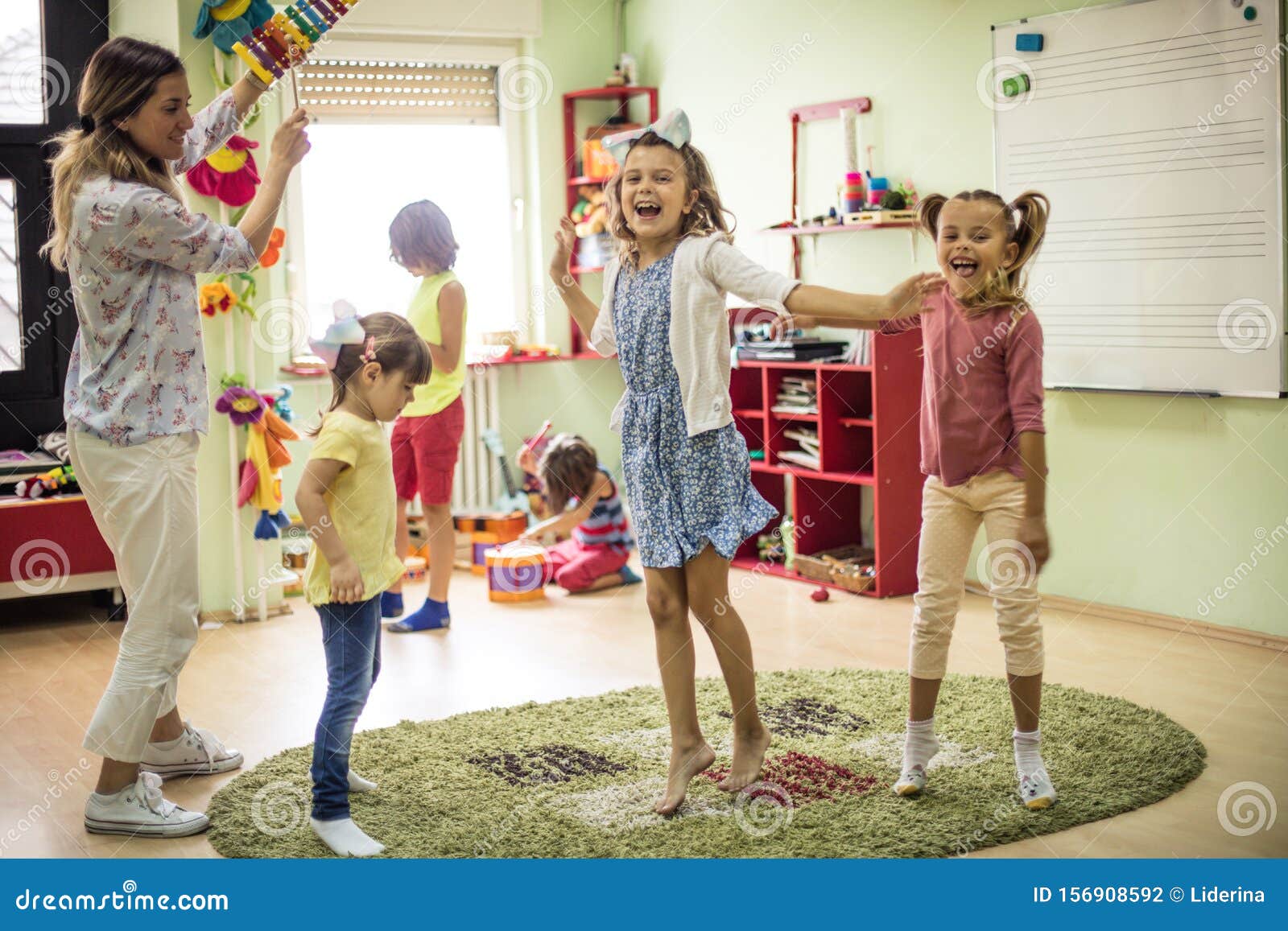 Laughter and dance stock photo. Image of creativity - 156908592