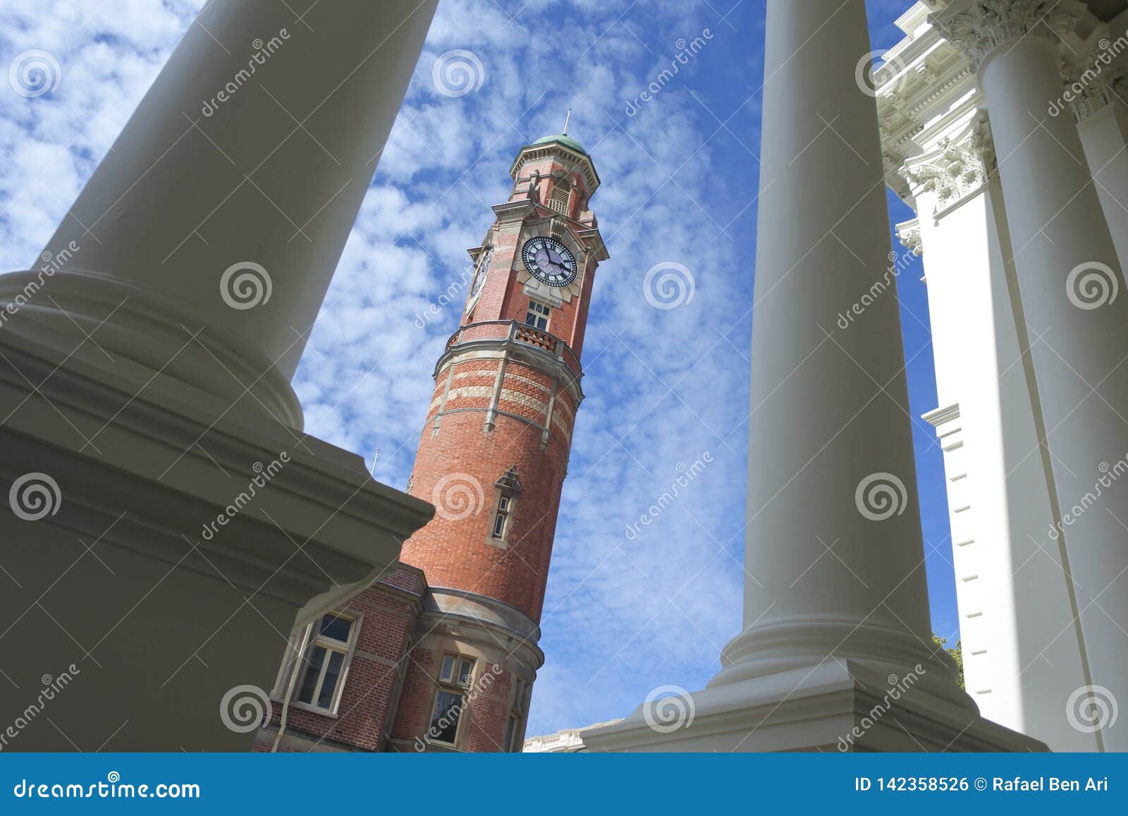Launceston Tasmania Post Office Clock Tower Australia Stock Photo ...
