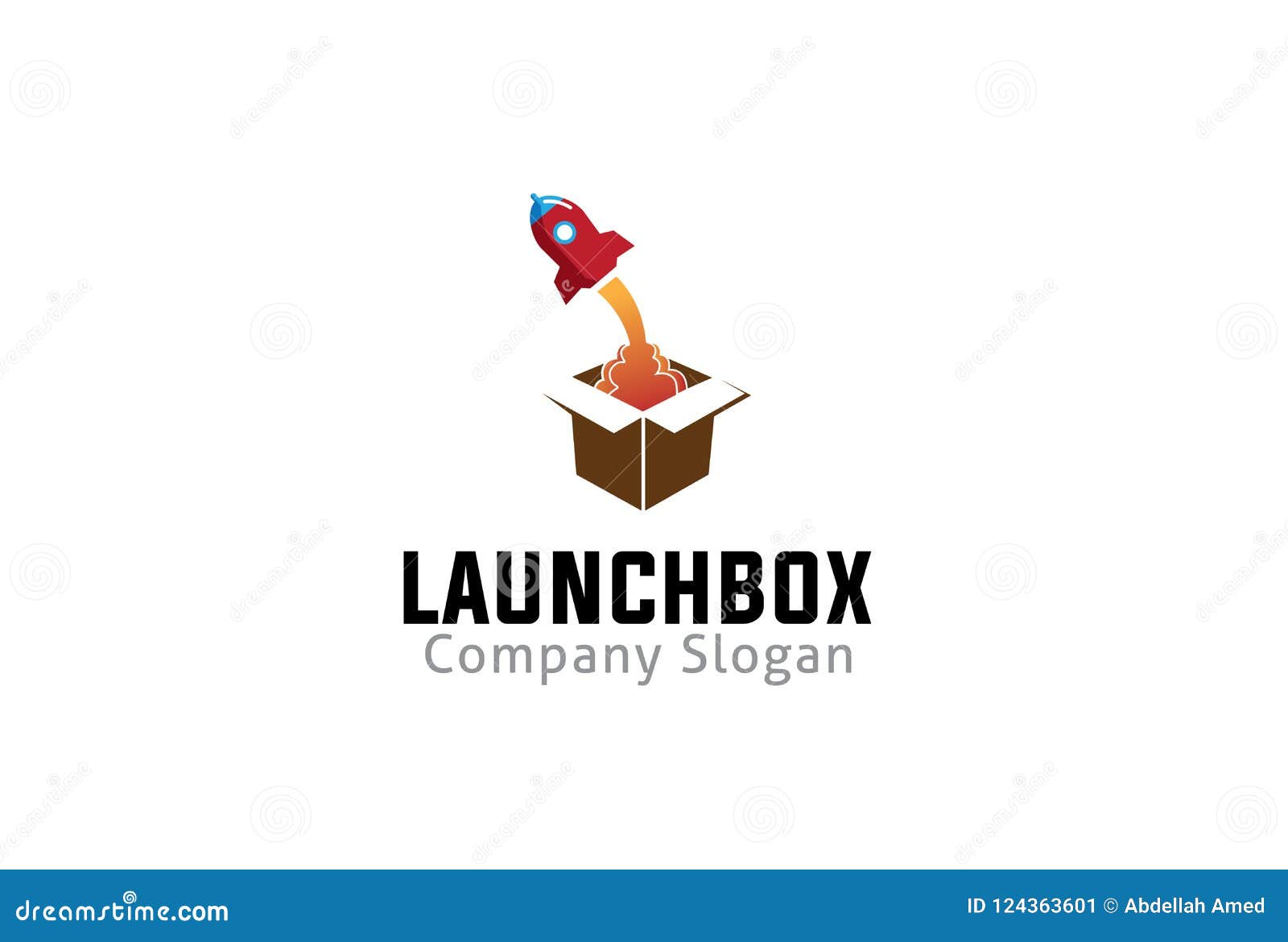 Launch Box Logo Symbol Design Illustration Stock Vector - Illustration ...