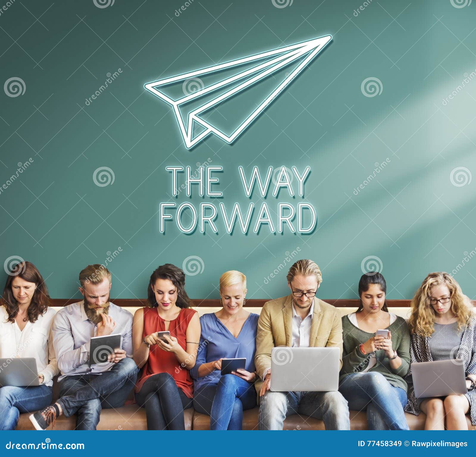 Launch Business Mission Startup Begin Mission Concept Stock Image ...