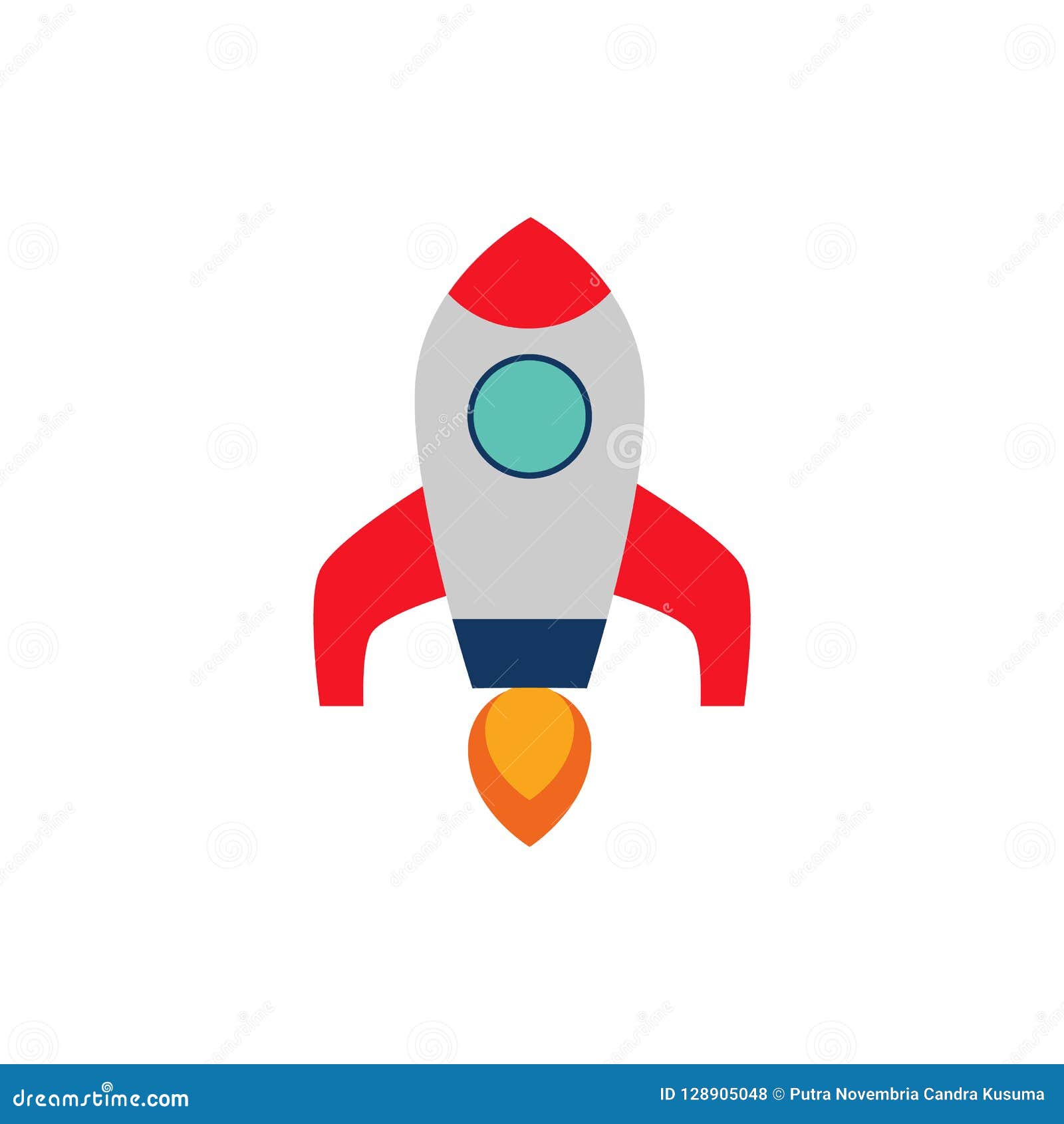 Launch Business Strategy Logo Icon Design Stock Vector - Illustration ...