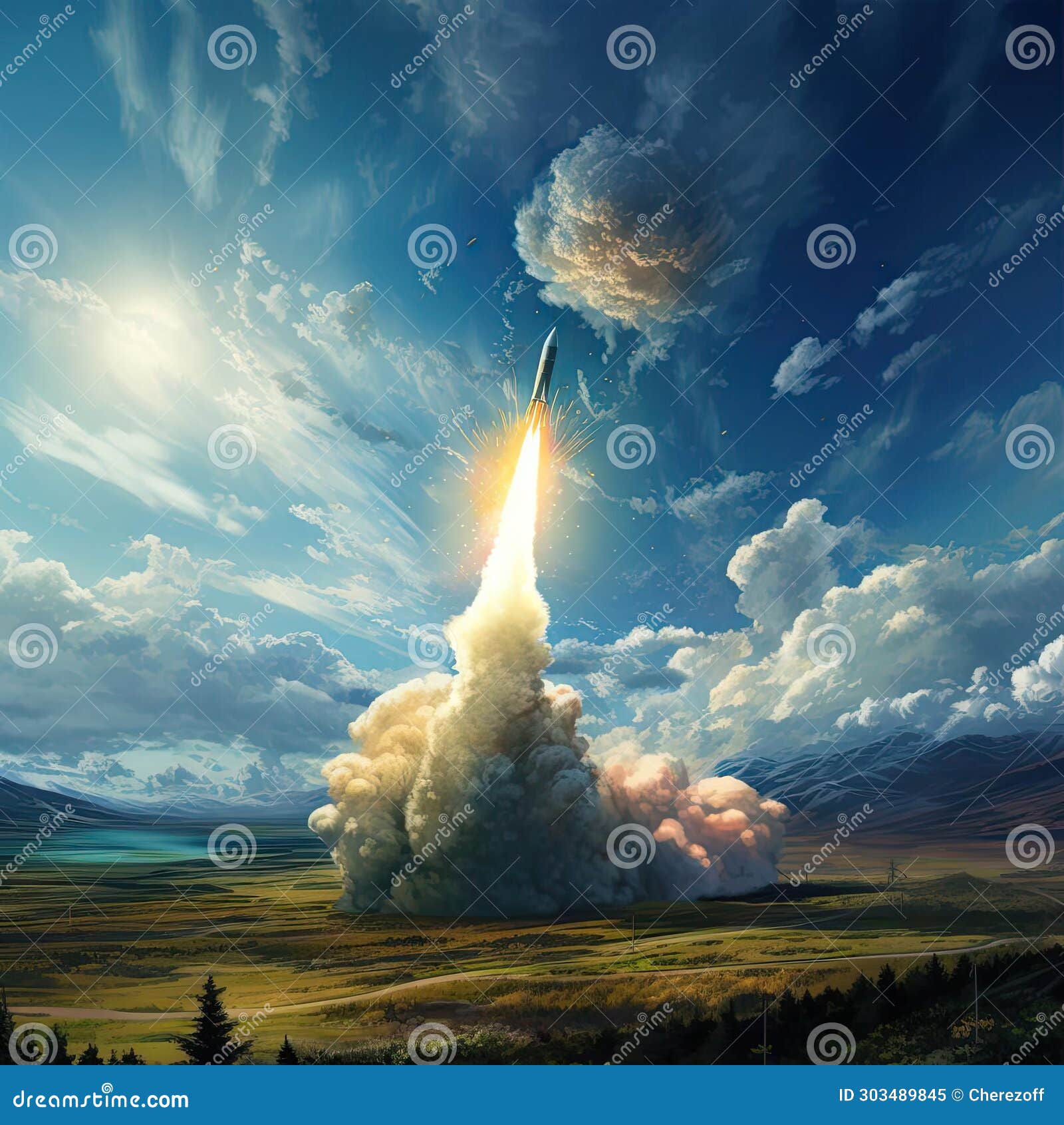 Air-to-ground Missile Royalty-Free Stock Photo | CartoonDealer.com ...