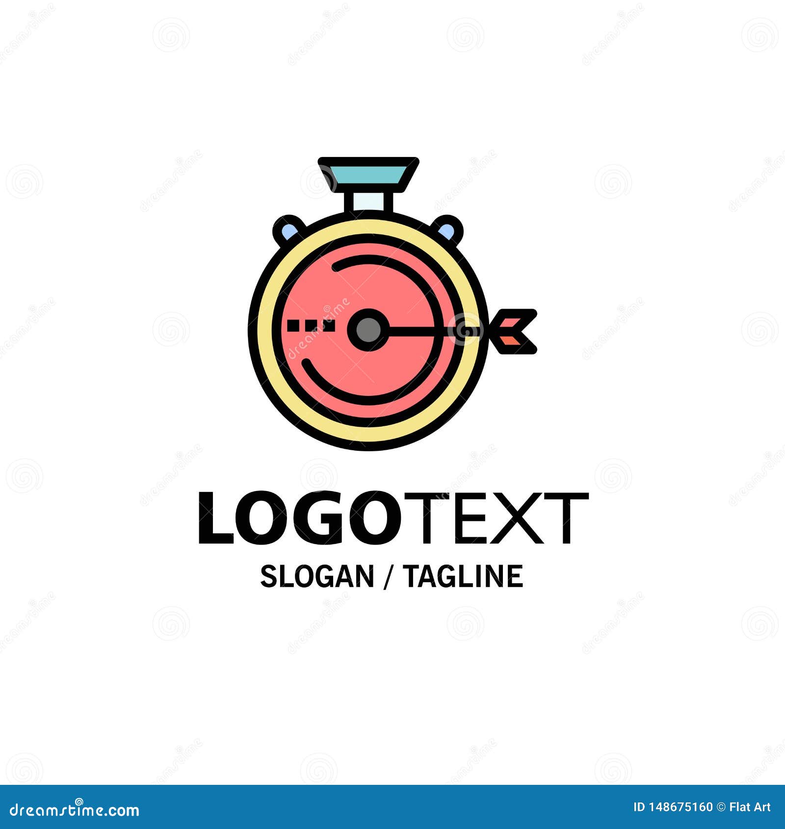 Launch, Management, Optimization, Release, Stopwatch Business Logo ...