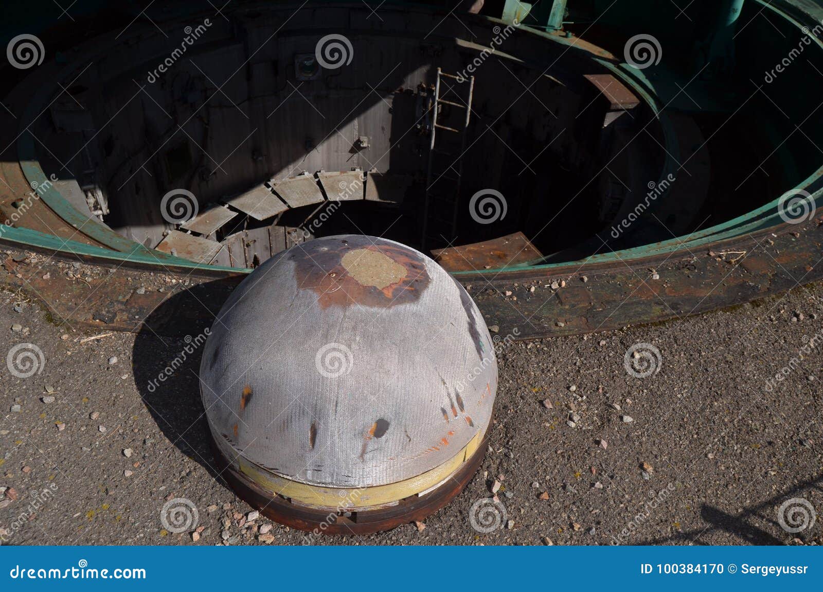 Launch mine SS-18 Satan. editorial image. Image of ballistic - 100384170